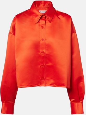Frankie Shop Hemd Arlen aus Satin