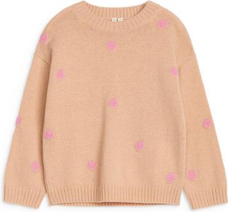 Arket Wollpullover -Beige