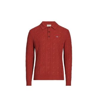GANT Pull &agrave; col boutonn&eacute; en laine