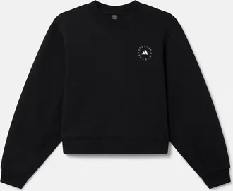 Stella McCartney TrueCasuals Crewneck Sweatshirt, Woman, Black, Size: L