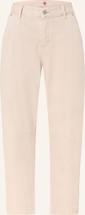 Buena Vista 7/8-Jeans Barrel Mit Galonstreifen beige