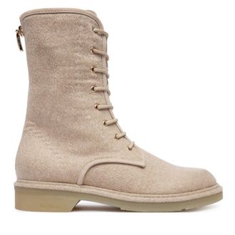 Max Mara Schn&uuml;rschuhe Max Mara Bakerzip 2524796092600 Beige