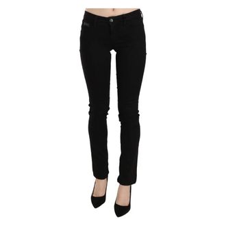 Costume National Elegante Schwarze Slim Fit Jeans - - Jeans - Damen - Schwarzk - W26
