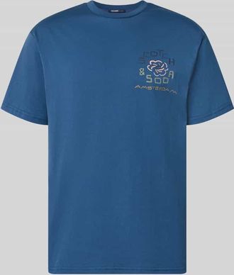 Scotch & Soda T-Shirt mit Label-Print und Rundhalsausschnitt