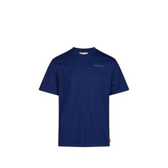 Gertrude T-shirt Leongeo droit col rond imprim&eacute; en coton