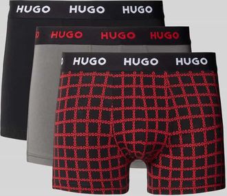 HUGO BOSS Pants mit elastischem Logo-Bund im 3er-Pack