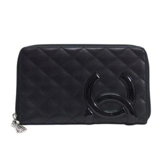 Chanel Pre-owned Vintage Leder Portemonnaie - - Pre-owned - Damen - Schwarzk - ONE SIZE