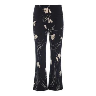 Bitte Kai Rand Cropped Flared Hosen - - Trousers - Damen - Schwarzk - L
