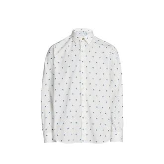 Paul Smith Chemise imprim&eacute; fleuri &agrave; col classique en coton