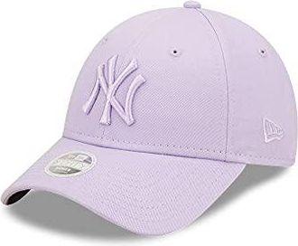 New Era New York Yankees MLB League Essential Purple 9Forty Adjustable Women Cap - One-Size