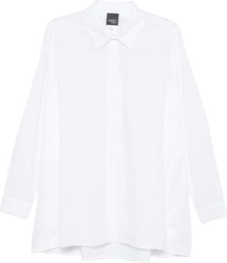 Marina Rinaldi Femme, Blouses et Chemises, Blanc, Taille: 46 FR Chemises