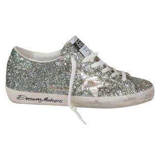 Golden Goose Femme, Chaussures, Gris, Taille: 37 EU Super-Star Baskets