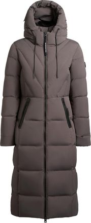 Khujo Damen Winterjacke Soria Wintermantel Mantel Steppmantel (DE/NL/SE/PL, Alphanumerisch, XS, Regular, Regular, 232GRA-GRY)
