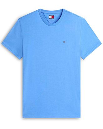 Tommy Hilfiger Leichtes T-Shirt mit Logo-Stickerei in