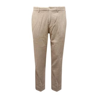 Cruna Brera Samt Hose - - Trousers - Herren - Wei&szlig; - S