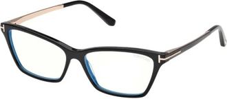 Tom Ford Femme, Accessoires, Noir, Taille: 56 MM Eyeglasses