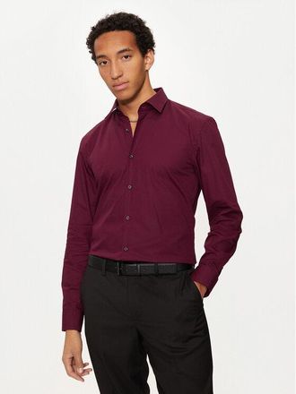 HUGO BOSS Hugo Hemd C-Jenno 50289499 Dunkelrot Slim Fit