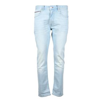 Tommy Hilfiger Stylische Jeans mit Stretch-Stoffmischung - - Jeans - Herren - Blau - W30