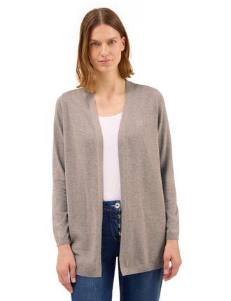 Cecil Damen 2515341 Offene Strickjacke, Toffee Cream Melange, Medium