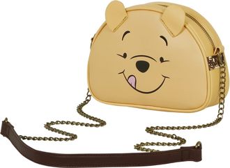 Disney Unisex 04690 Heady Schultertasche Face, Winnie Puuh, Einheitsgröße