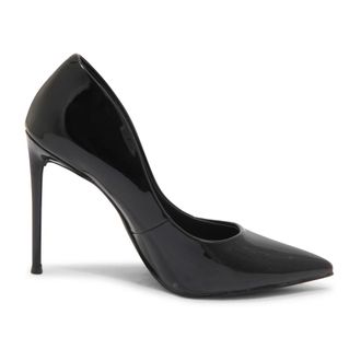 Steve Madden Schwarze Lackleder High Heel Schuhe - - Shoes - Damen - Schwarzk - 35 1/2 EU