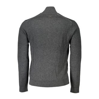 Napapijri Half-Zip Knit Sweater - Gray