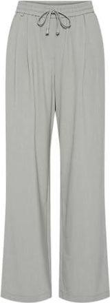 Pieces Pants Pantalon Pcsweat Hw, Mélange de Gris Moyen, XL Femmes