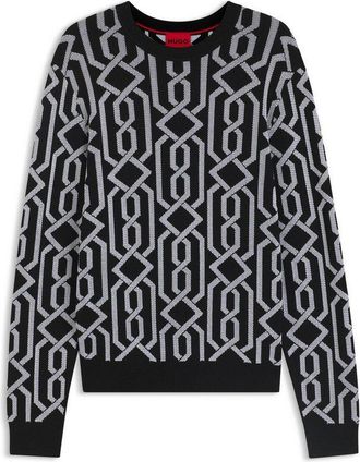 HUGO BOSS Rundhalspullover