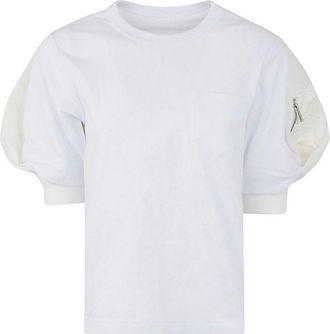 sacai T-Shirt - Wei&szlig;