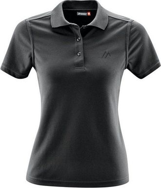 Maier Sports Strickfleecejacke Maier Sports Da.Ulrike Polohemd 252303 schwarz