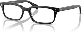 Oliver Peoples Homme, Accessoires, Noir, Taille: 51 MM Denison Optical Frame