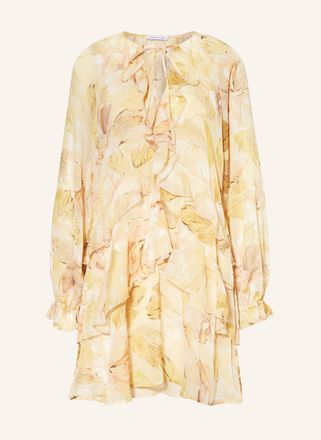 Mrs & Hugs Mrs & Hugs Kleid Mit Volants gelb