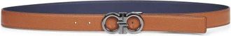 Ferragamo Homme, Accessoires, Brun, Taille: 115 CM Double Adjustable Belt