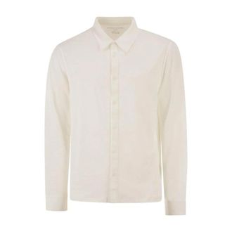 Majestic Filatures Langarm Hemd mit Knopfleiste - - Shirts - Herren - Wei&szlig; - S