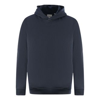 Lyle & Scott Plain Navy Blue Pull-Over Hoodie