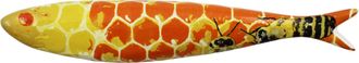 Bordallo Pinheiro Dekoratives Sammlerst&uuml;ck Sardine - Honig