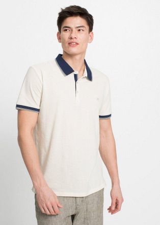Bonprix Poloshirt (Packung, 3-tlg) Regular Fit, Kurzarm, mit dezenter Bruststickerei, aus Baumwolle