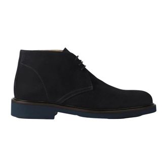 Exton Wildleder-Stiefeletten 444 - - Shoes - Herren - Blau - 45 EU
