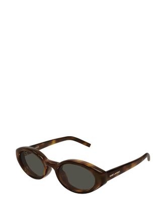 Saint Laurent Eyewear SL567PLUMP Sunglasses - Havana