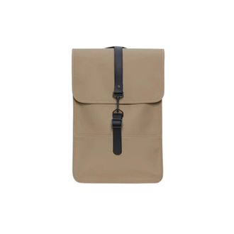Rains Backpack Mini - Homme - Sacs - Beige - Taille: ONE Size