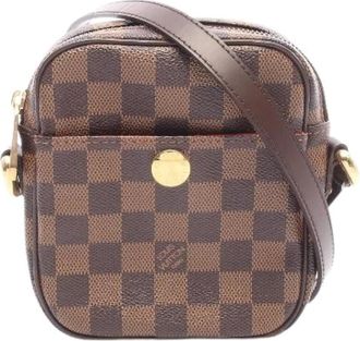 Louis Vuitton Pre-owned Lift Damier Ebene Coated Canvas Shoulder Bag - Femme - Pre-owned - Brun - Taille: ONE Size