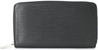 Louis Vuitton Portefeuille long (bi-pli) Pre-owned - Homme - Pre-owned - Noir - Taille: ONE Size