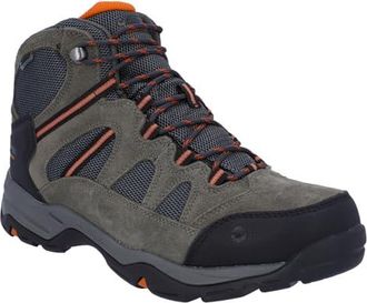 Hi-Tec Hi-Tec Homme Banderra II WP Bottes de randonnée Taille Haute, Gris Anthracite Graphite Brûlé Orange 51, 46 EU