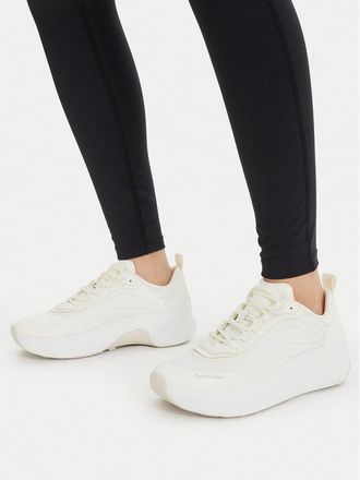 Calvin Klein Sneakers Chunky Runner Laceup Hf Blst Ny HW0HW03111 Wei&szlig;