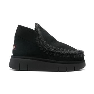 Mou Schwarze Sneakers f&uuml;r einen stylischen Look - - Shoes - Damen - Schwarzk - 39 EU
