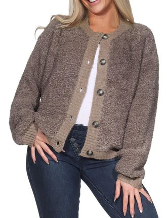 Jacqueline de Yong JdY Damen Jdyeira Life L/S Oneck Cardigan KNT Noos, Mountain Trail, L