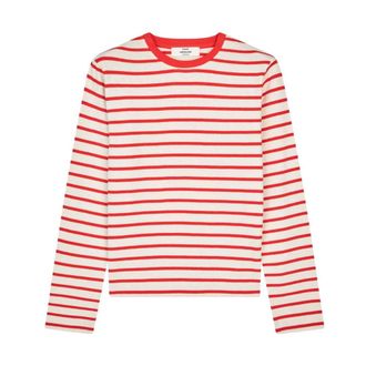 Mads Norgaard Pablo Maggie Tee Long Sleeve - - Knitwear - Damen - Mehrfarbig - S