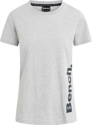 Bench T-Shirt Bench Damen Ringer T-Shirt Baumwolle Slim Fit (1-tlg) reine Baumwolle, mit ikonischem Logoprint