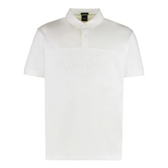 HUGO BOSS Polo Percy Heritage - - Tops - Herren - Wei&szlig; - XS
