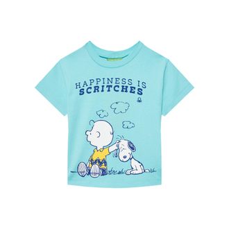 Benetton United Colors Of Benetton T-Shirt 3X1SG10IB Blau Regular Fit